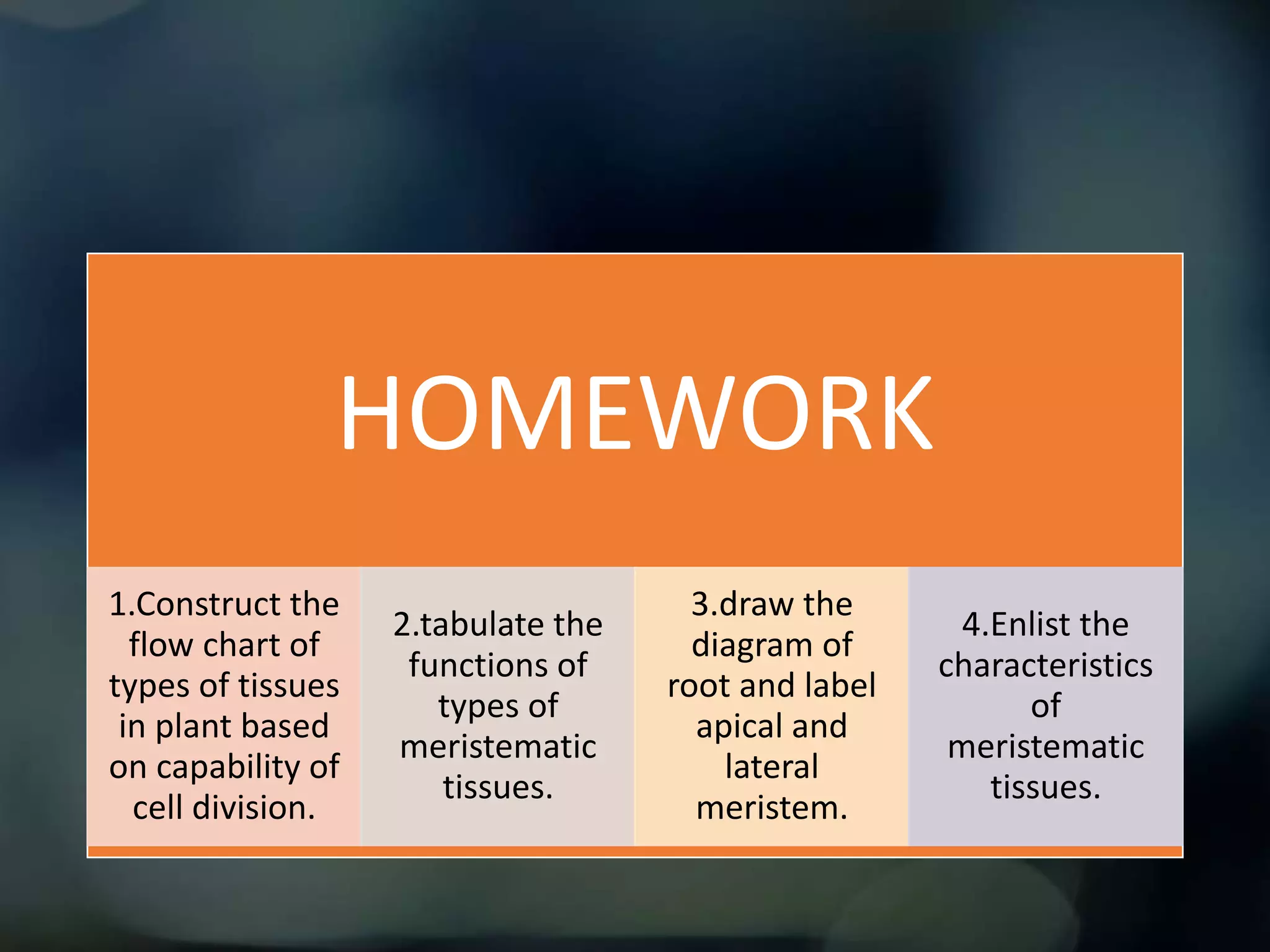 class 9th, chapter 6,tissues ,meristematic tissues and its types | PPTX