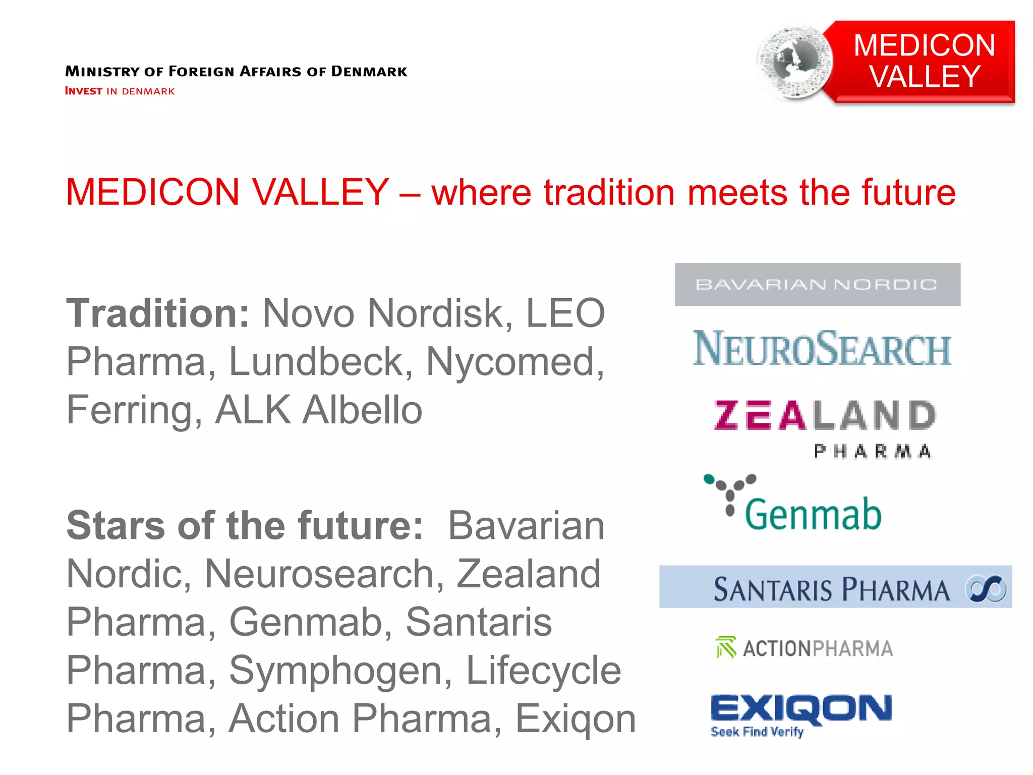 Medicon Valley and Life science cluster in Denmark | PDF