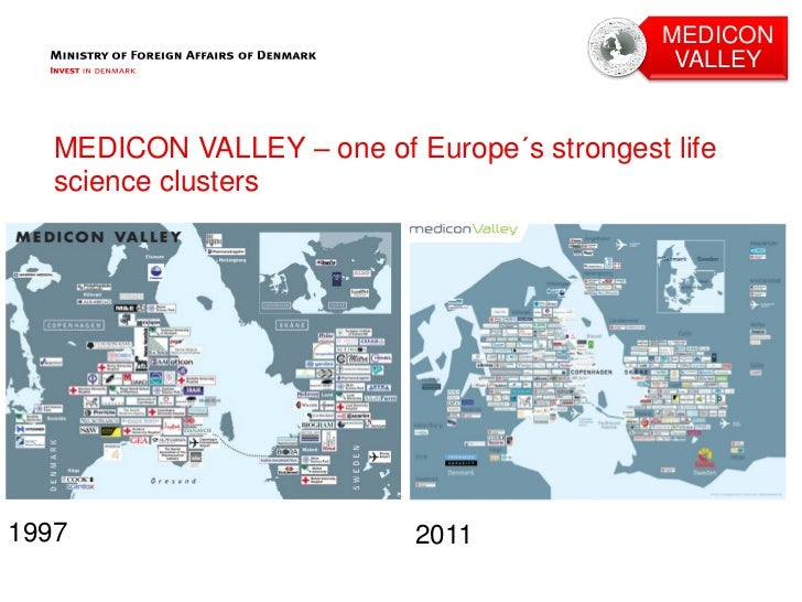 Medicon Valley and Life science cluster in Denmark