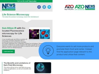 AZoNetwork Life Science emails tips & tricks | PPTX
