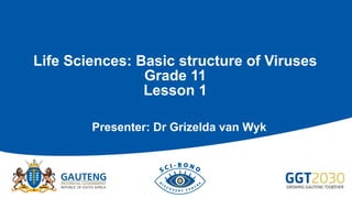 Life Sciences Gr.11 Lesson 1 Basic structure of viruses.pptx
