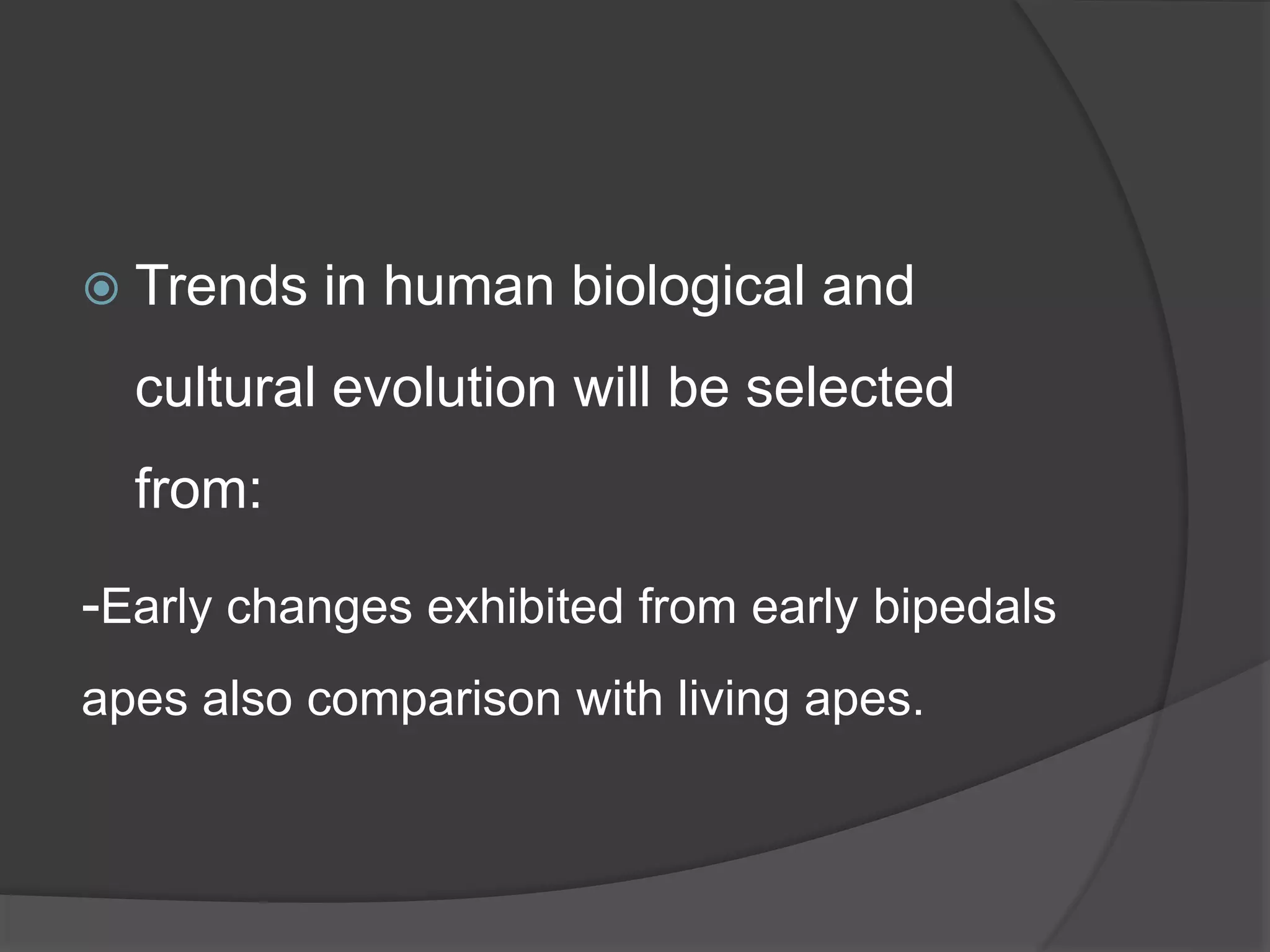 Life sciences grade 12 human evolution | PPTX
