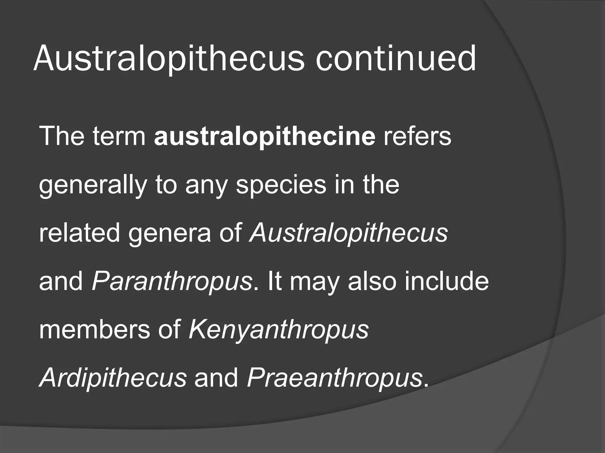 Life sciences grade 12 human evolution | PPTX