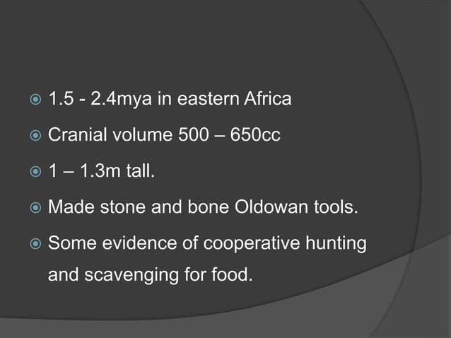 Life sciences grade 12 human evolution | PPTX