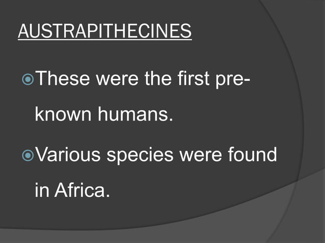 Life sciences grade 12 human evolution | PPTX