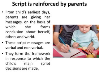Life scripts definitions (Transactional analysis / TA is an integrative ...