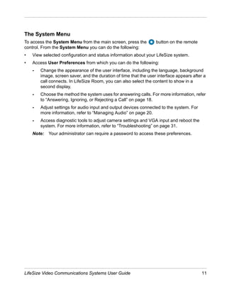 LifeSize | PDF | Operating Systems | Computer Software and Applications