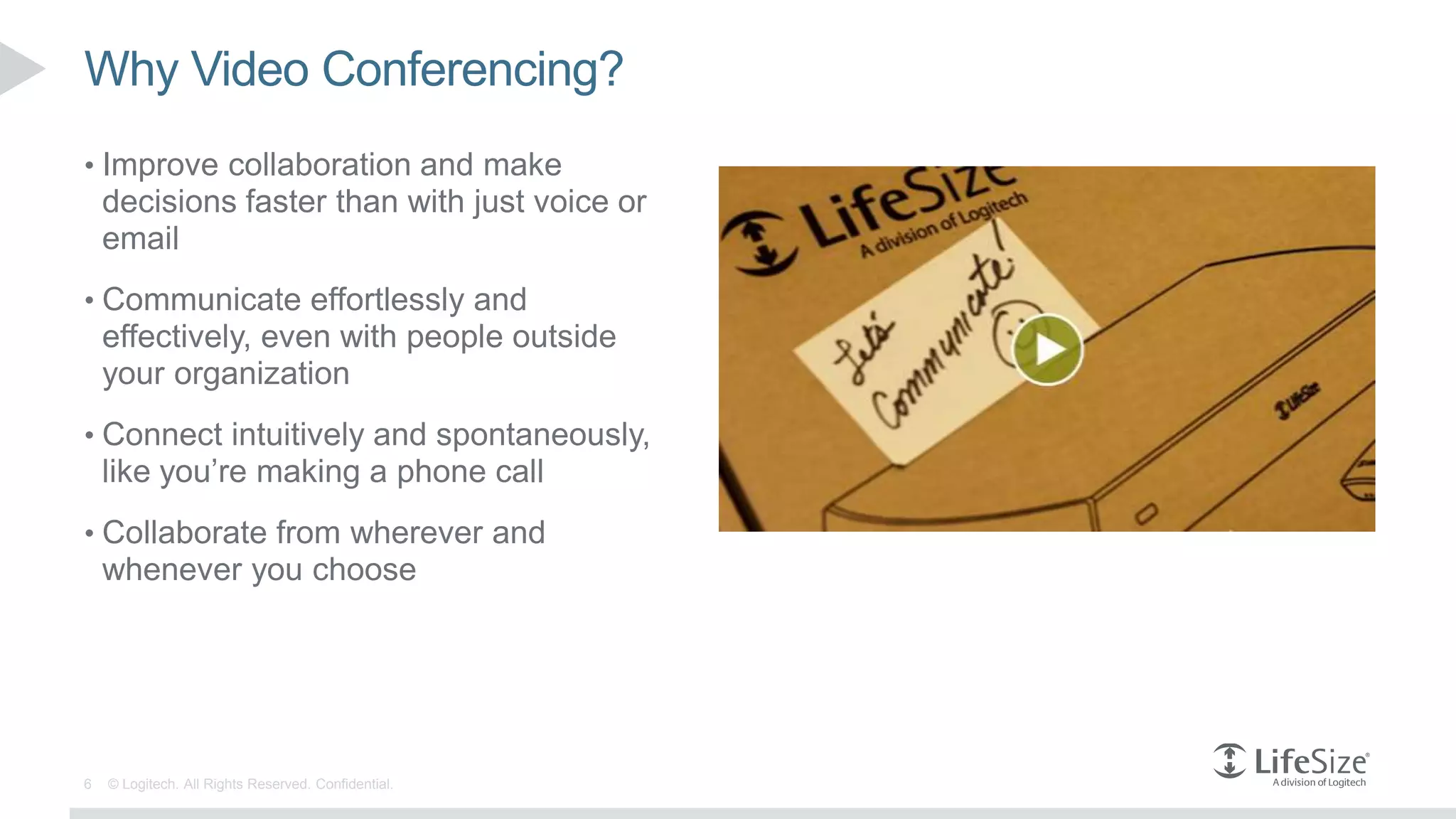 Lifesize corporate sales presentation 2014 | PPT