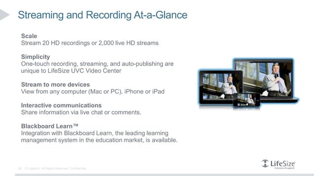 Lifesize corporate sales presentation 2014 | PPT