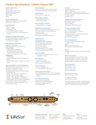 LifeSize Express220 New09 | PDF