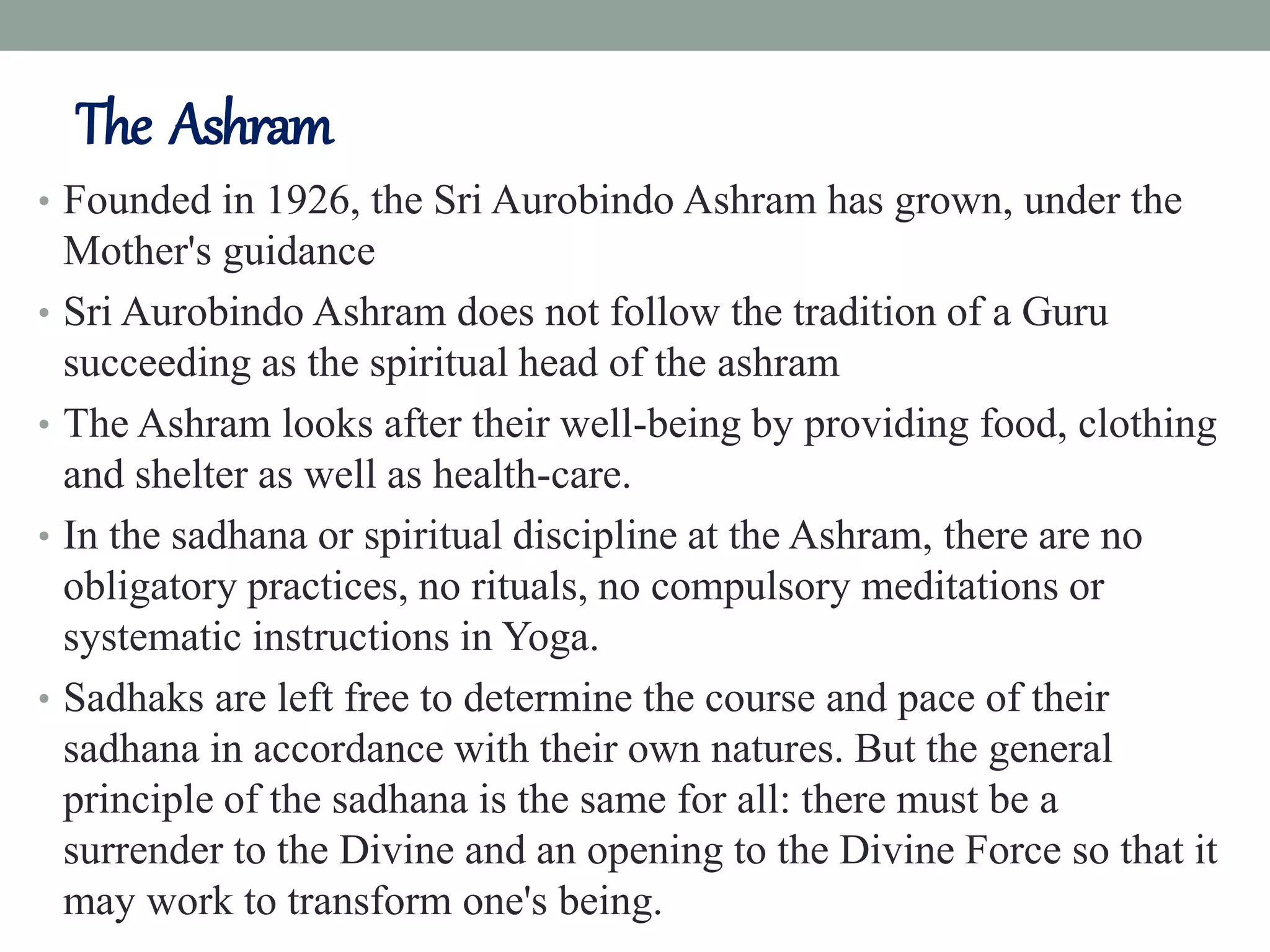 Shri Aurobindo | PPTX