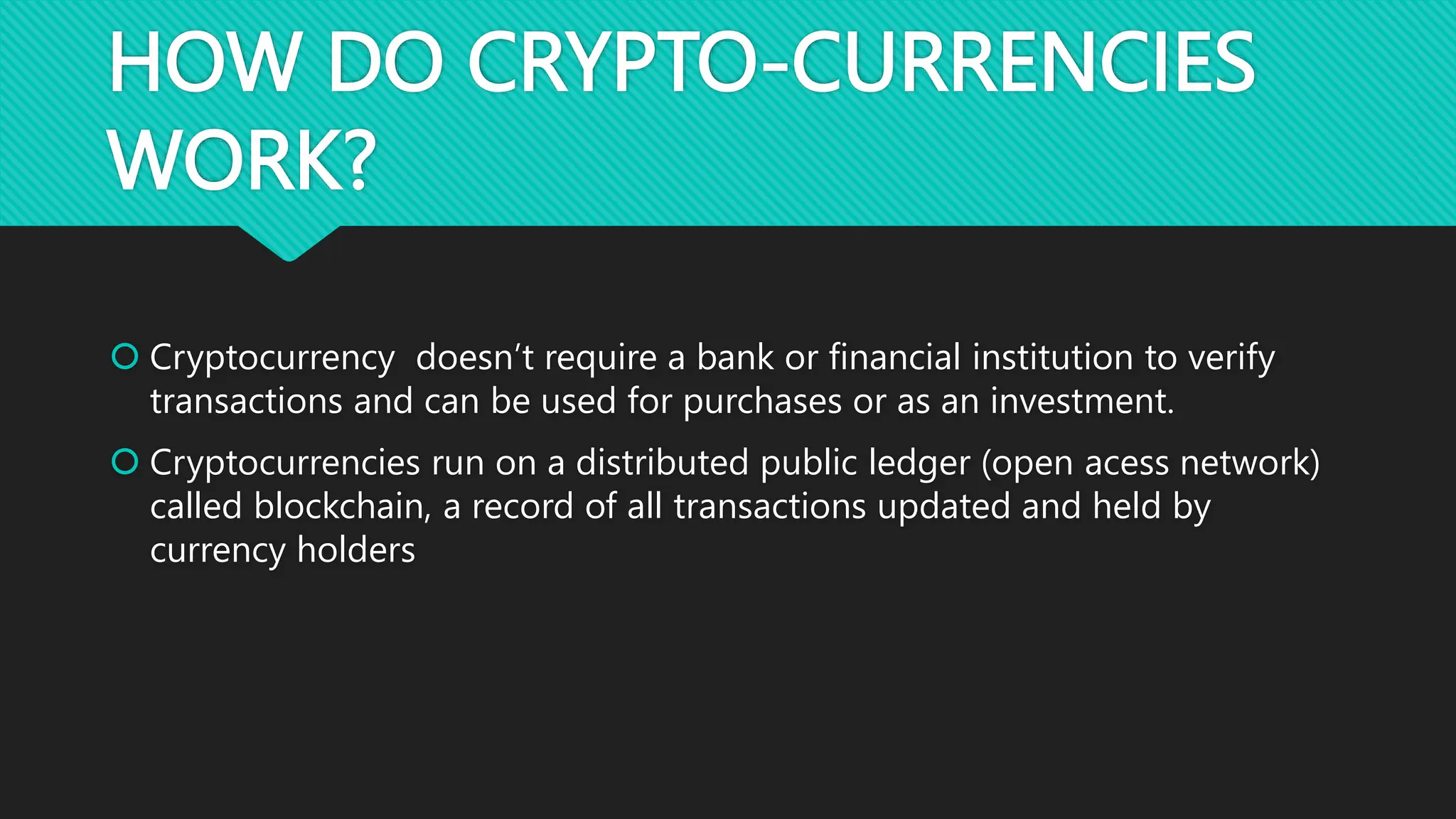 cryptocurrency | PPTX