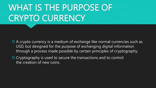 cryptocurrency | PPTX