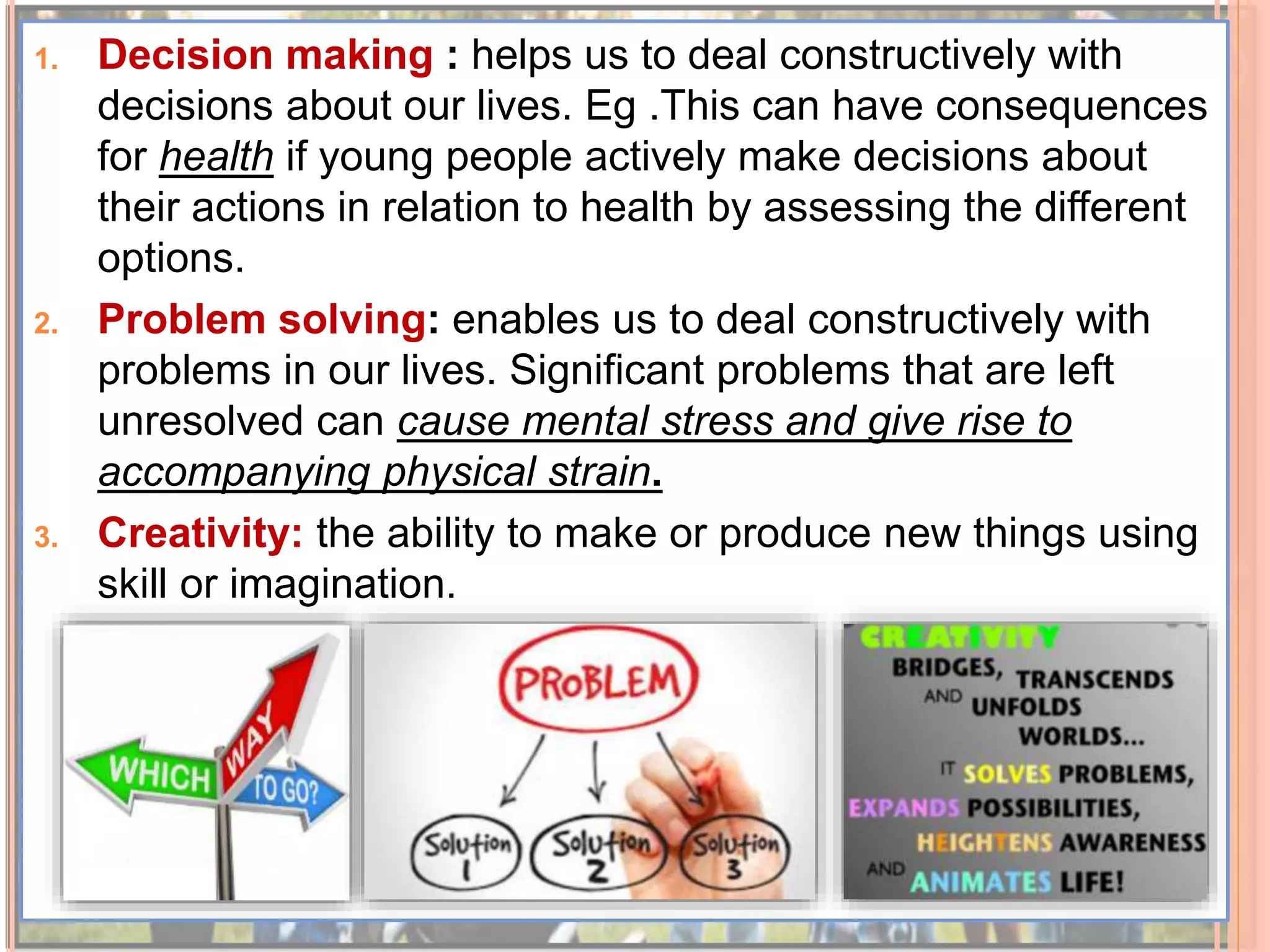 Life skill and independent living | PPTX