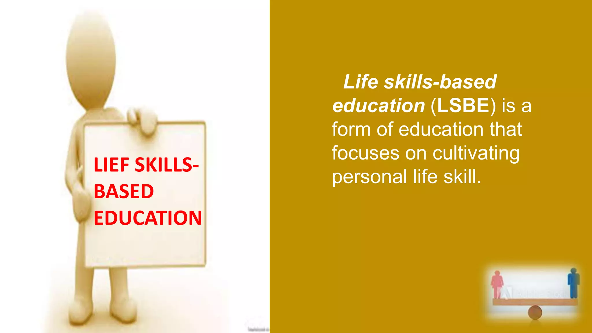 Life Skill Education & Gender Equality | PPTX