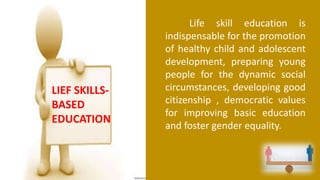 Life Skill Education & Gender Equality | PPTX