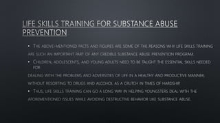 Life skill for preventing addiction | PPTX