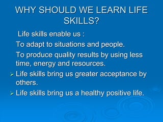 Life skill overview | PPT