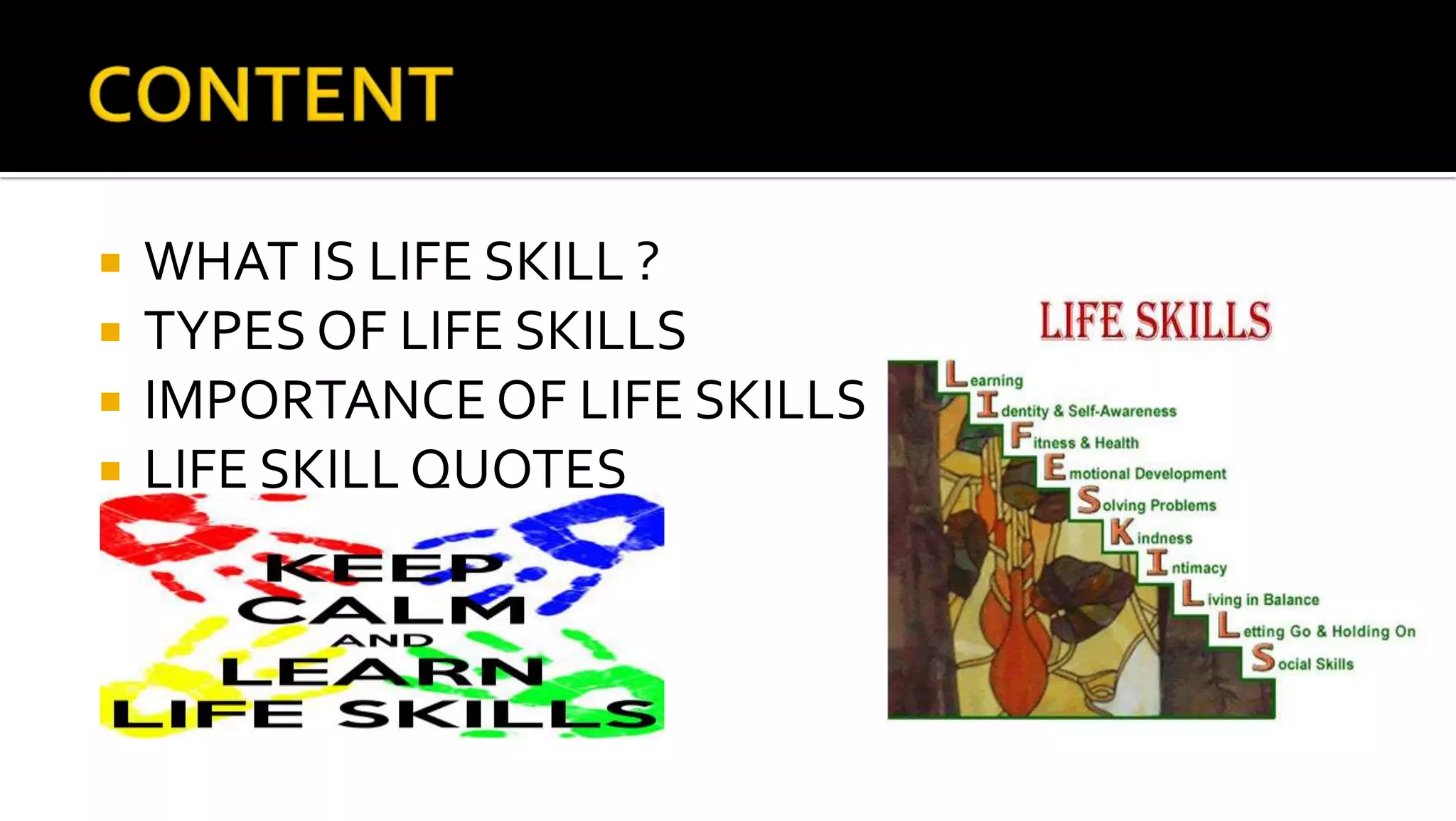 Life skill ppt | PPTX