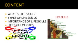 Life skill ppt | PPTX