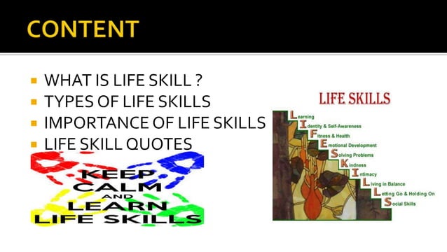 Life skill ppt | PPTX