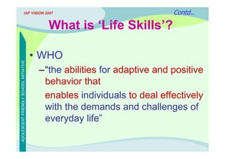 Life skills | PDF