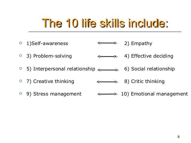 Life skills