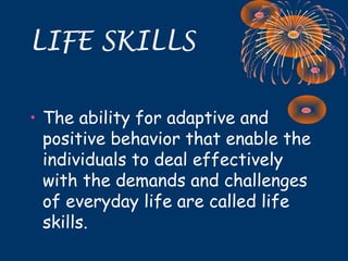 Life skills | PPT
