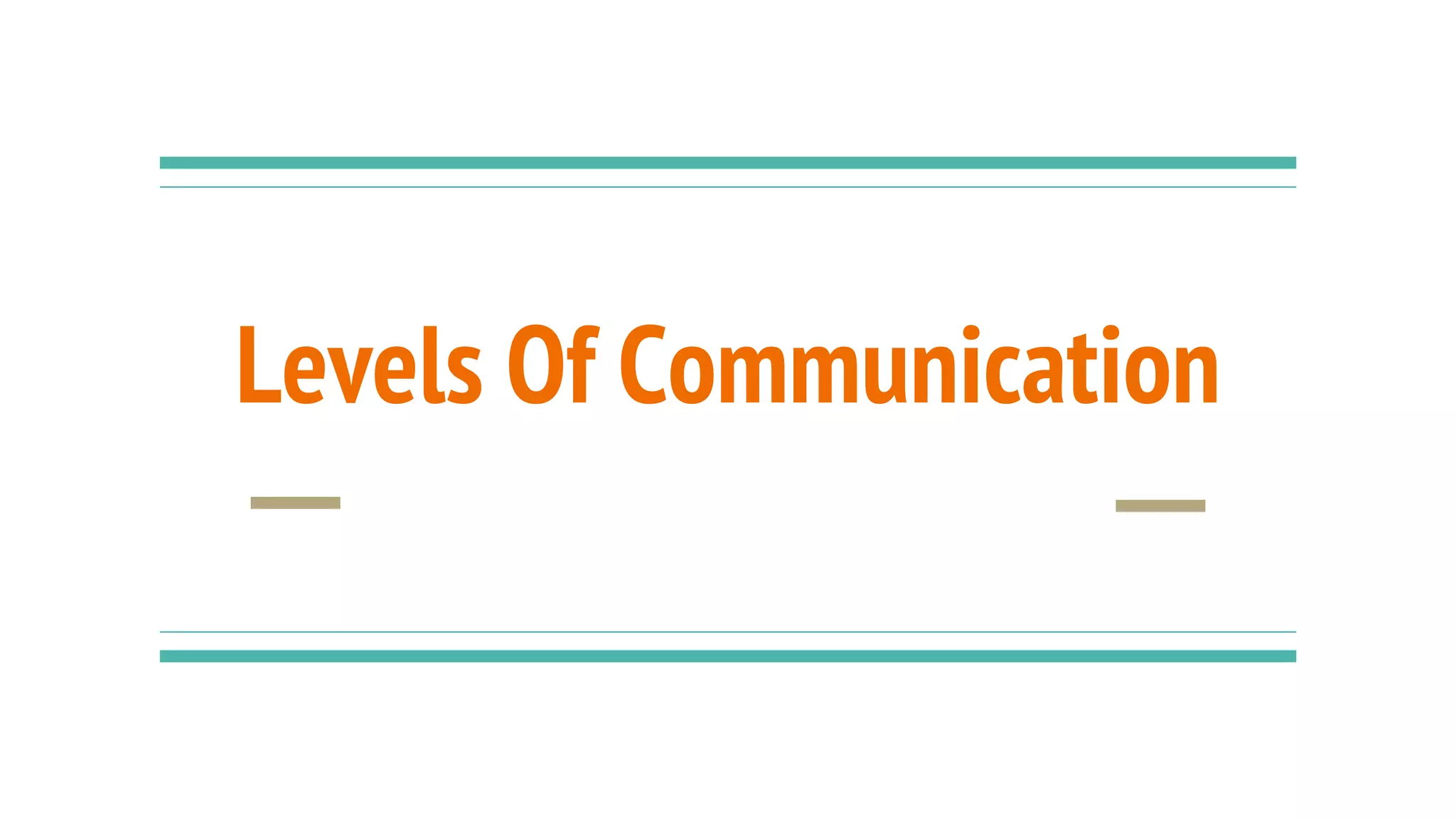 Communication types levels & flow | PDF | Web Conferencing | Computer ...