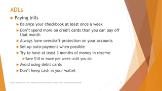 Life Skills: Therapy Groups | PPTX