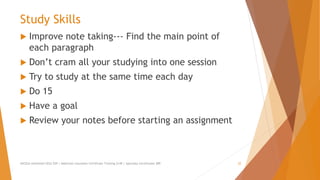 Life Skills: Therapy Groups | PPT