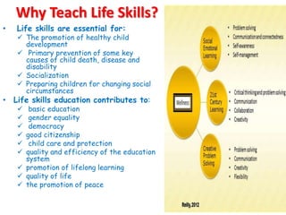 LIFE SKILLS ).pptxLife skill based education is a form of education ...