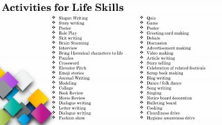 Life skills education BEd self awareness interpersonal skills thinking ...