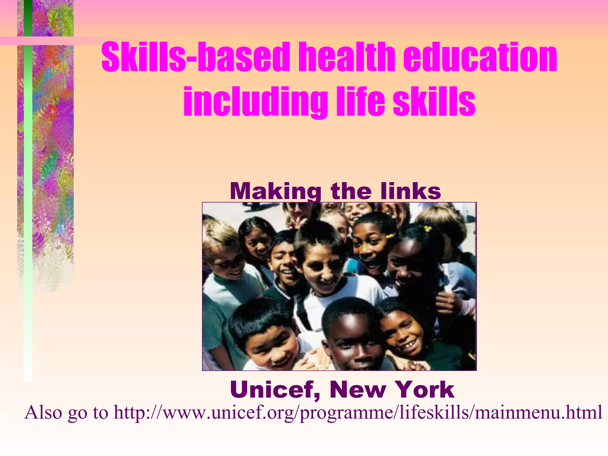 Life skills introductions | PPT