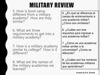 Life Skills Military Careers | PPTX