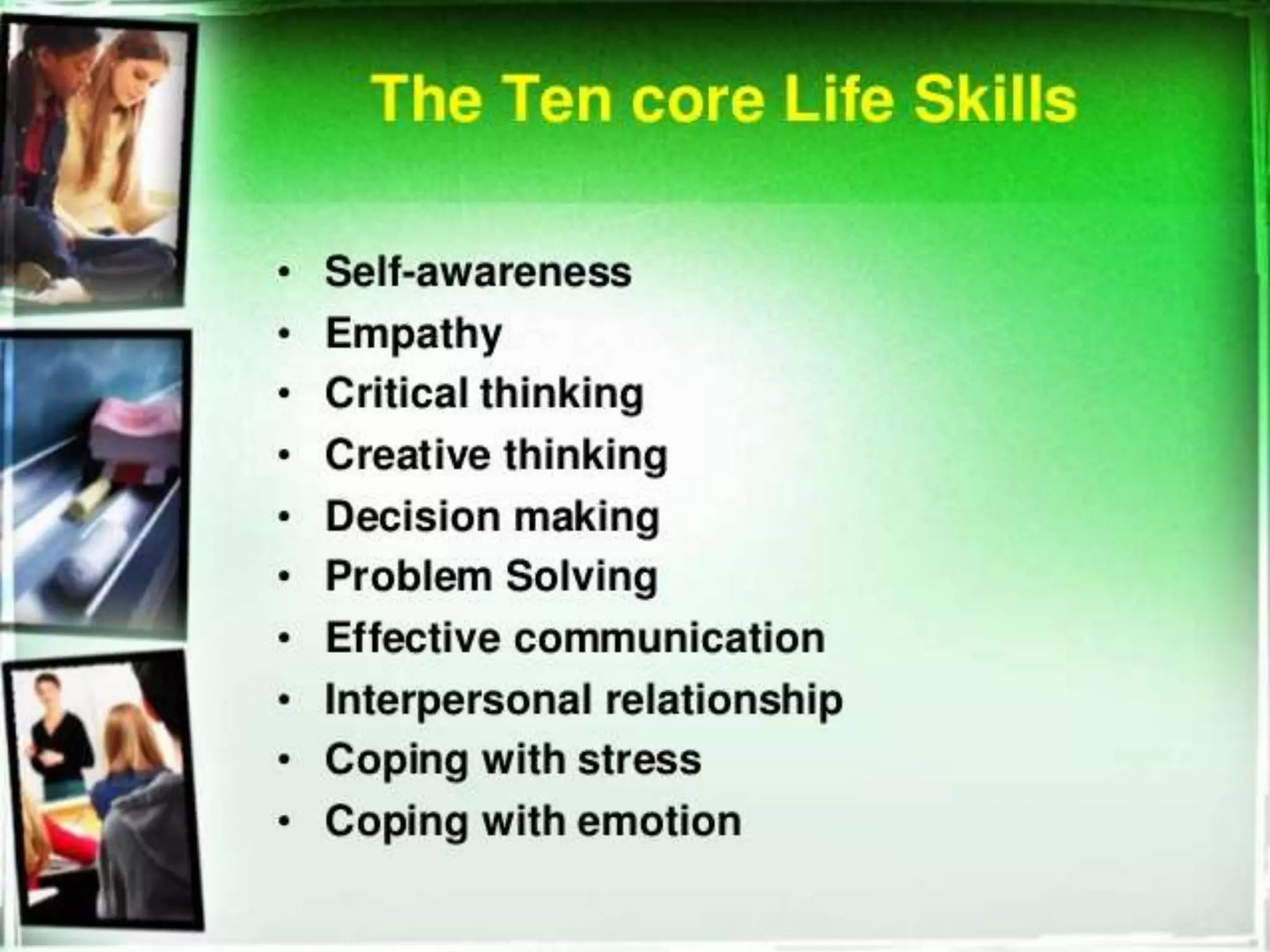 Life skills 10 | PPTX