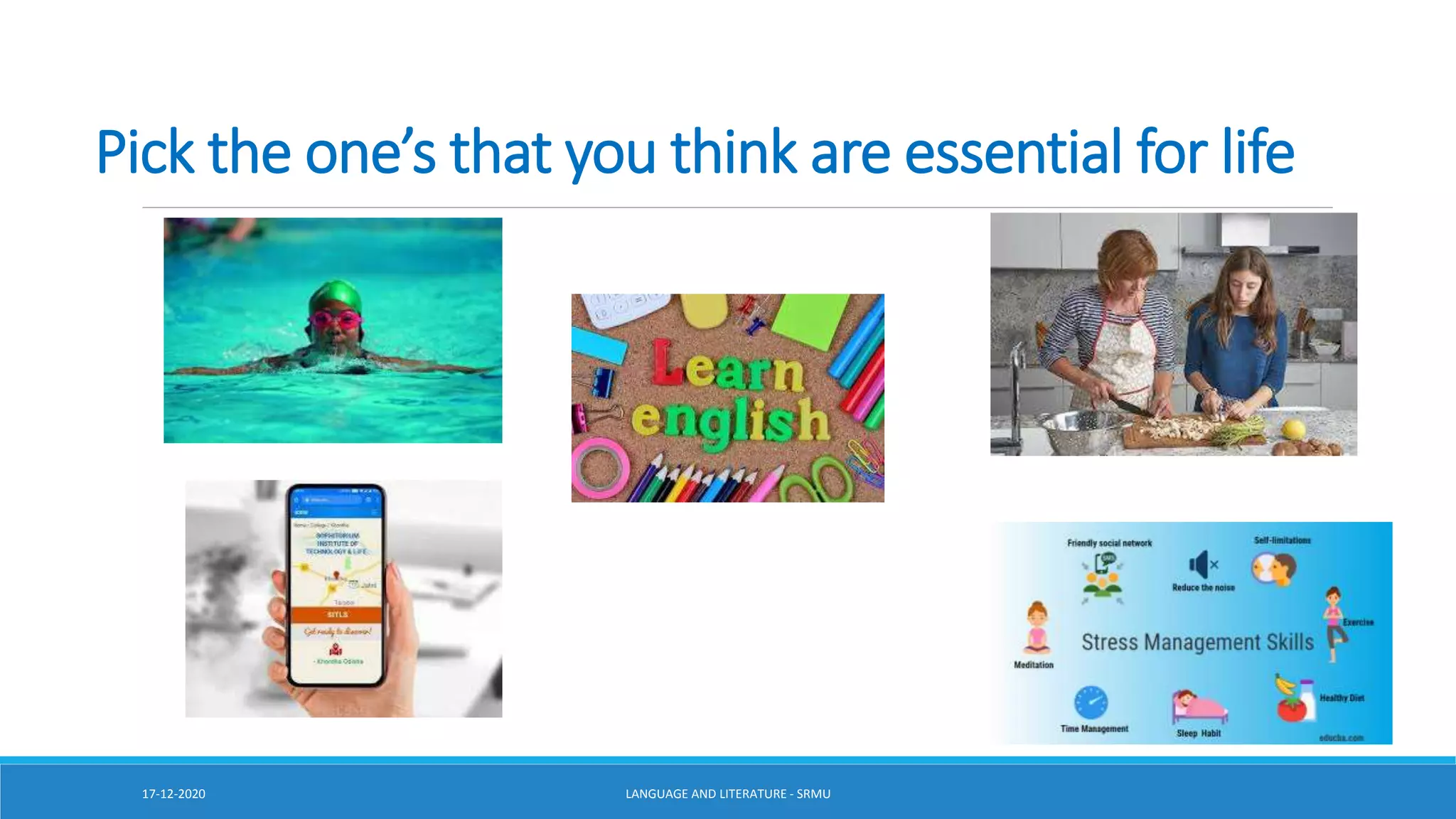 Life skills and english language learning | PPT