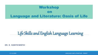 Life skills and english language learning | PPTX