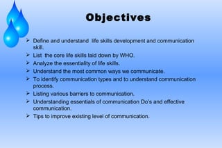 Life skills&communication ppt By kattalimuj | PPT