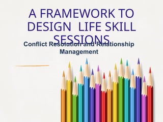 LIFE SKILLS CONFLICT RESOULTION , prepared for challenges | PPTX