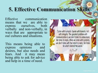 Life skills education | PPTX