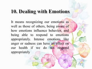 Life skills education | PPTX