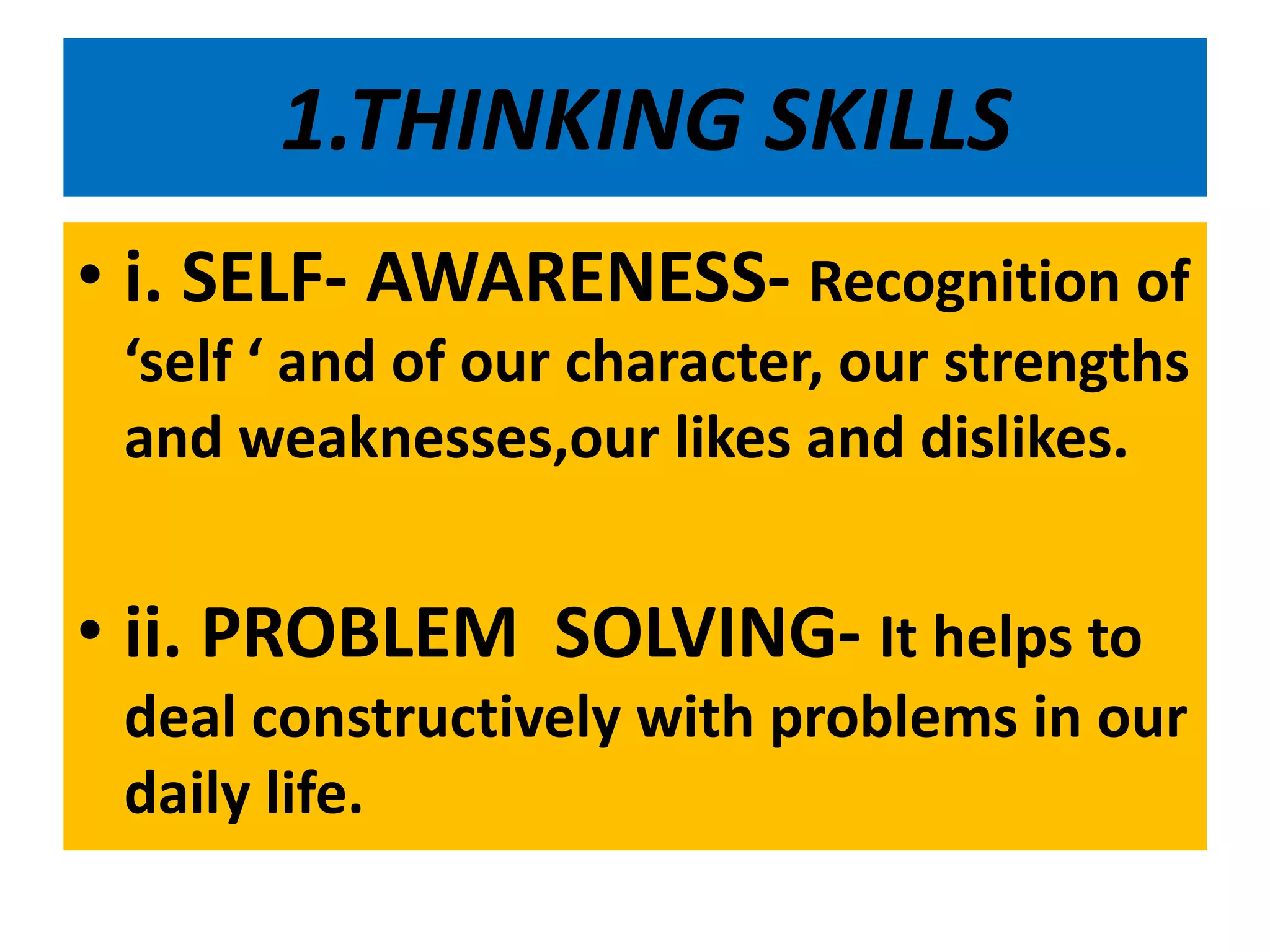 Life skills education | PPSX