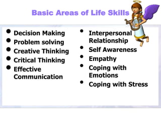 Life skills education recommended by who by S.Lakshmanan Psychologist | PPT