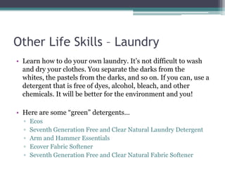 Life skills for teens presentation | PPTX