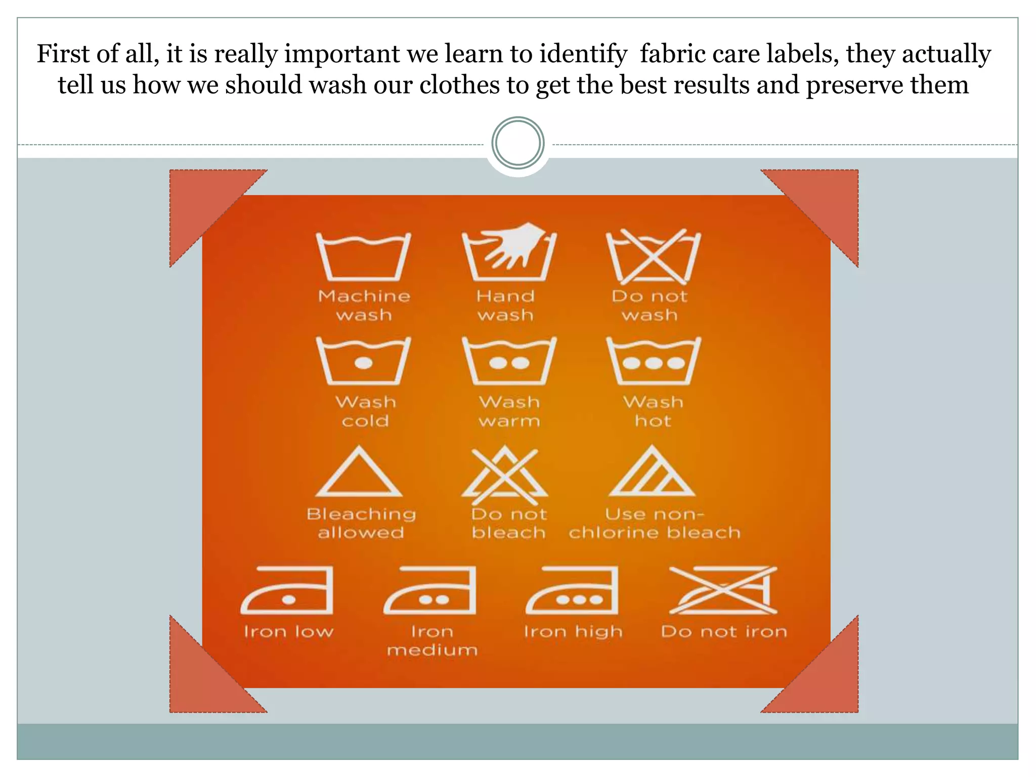 Life skills: Laundry | PPTX