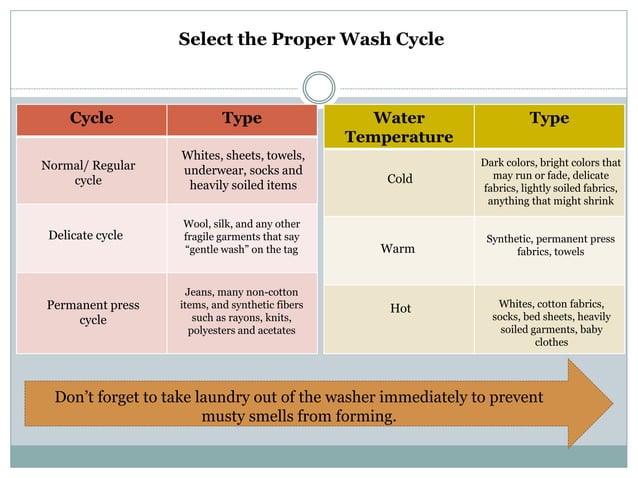 Life skills: Laundry | PPT