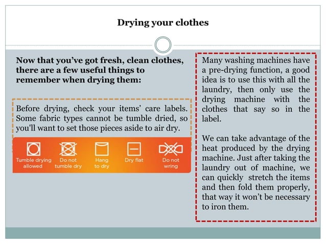 Life skills: Laundry | PPT