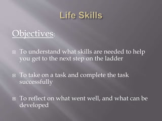 Life skills lesson psd | PPT