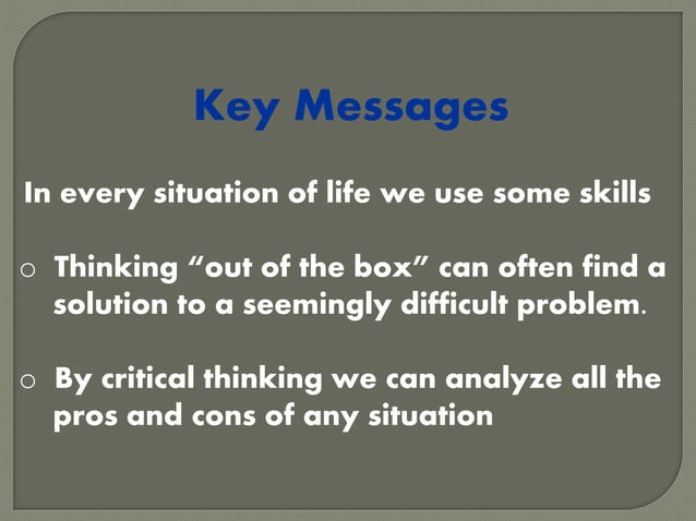 Life skills ppt | PPTX